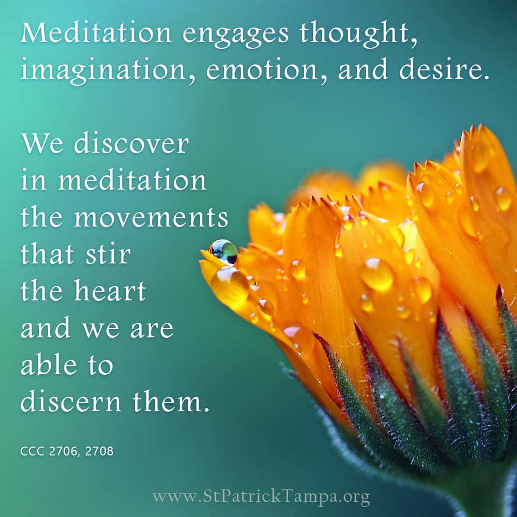 Summer Prayer & Meditation Series – 2 – St. Patrick Catholic Church