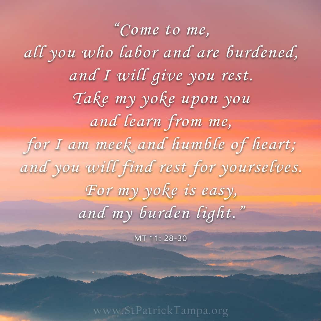 Summer Prayer & Meditation Series – 2 – St. Patrick Catholic Church